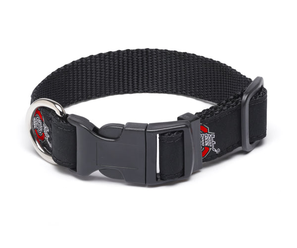Ohio State Buckeyes Ribbon Dog Collar - NCAA – JAVI Sports
